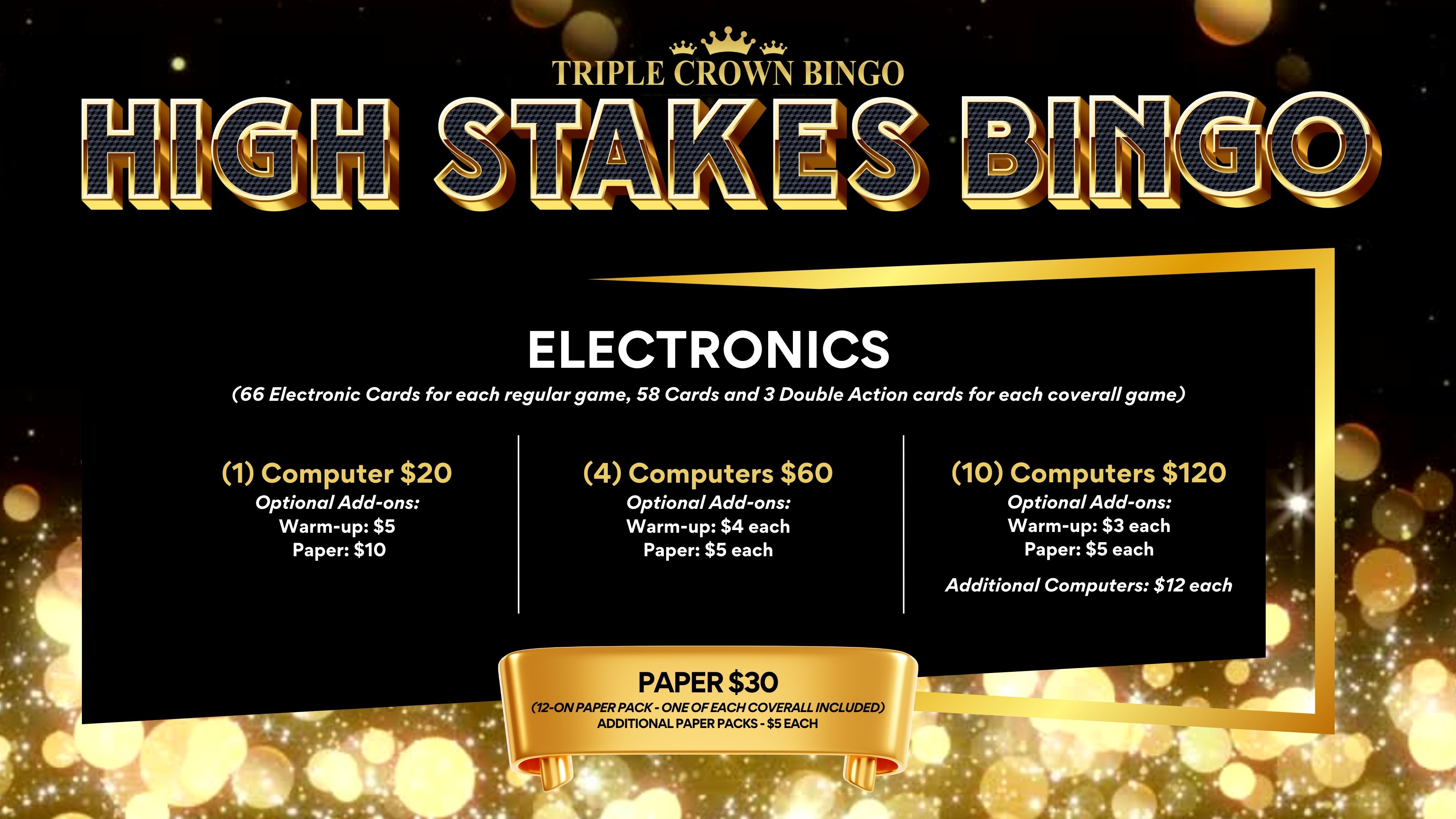 Triple Crown Bingo | Humble - Ultimate Bingo Experience!