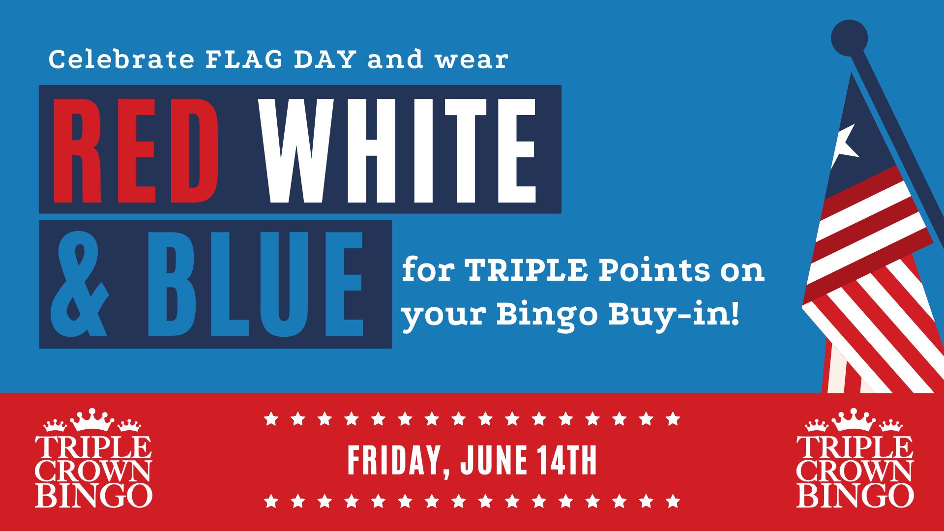 Join the Fun Events at Jones Road | Triple Crown Bingo