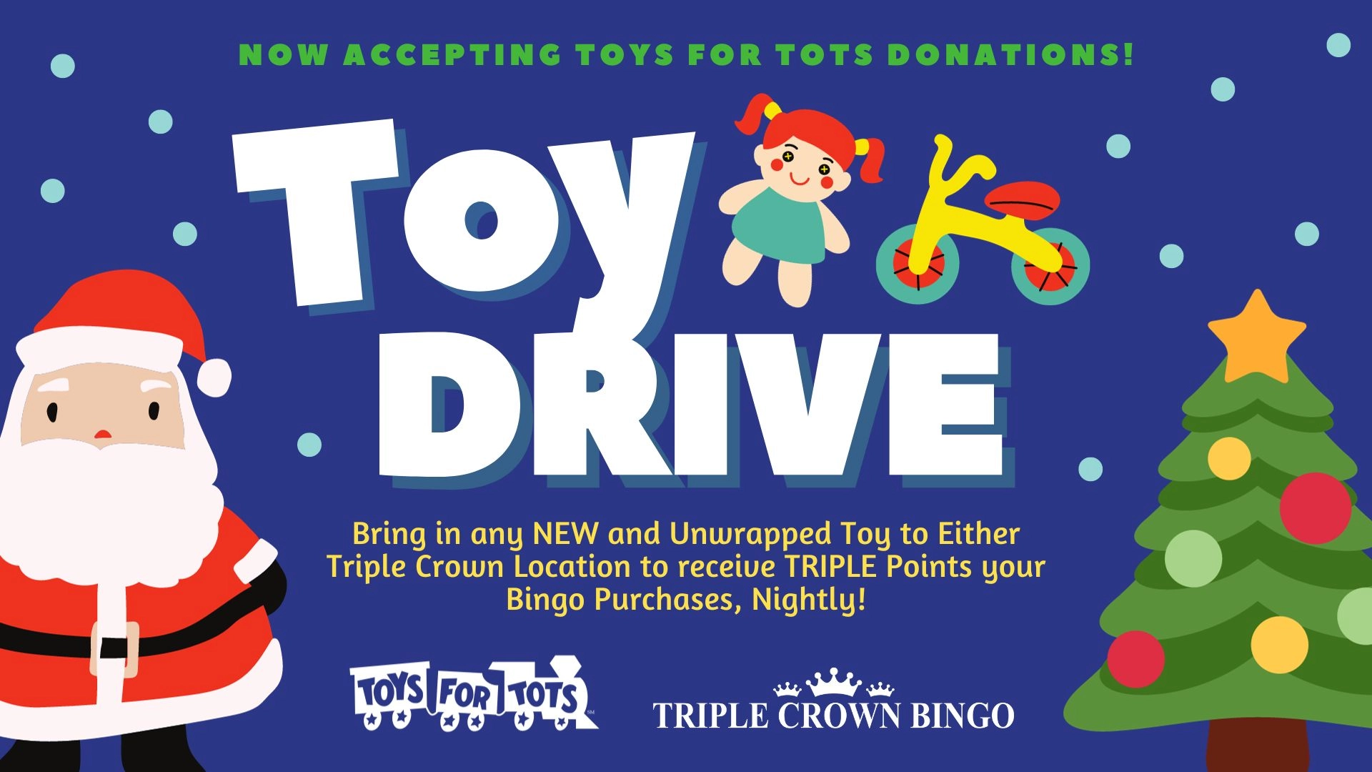 Join the Fun Events at Jones Road | Triple Crown Bingo