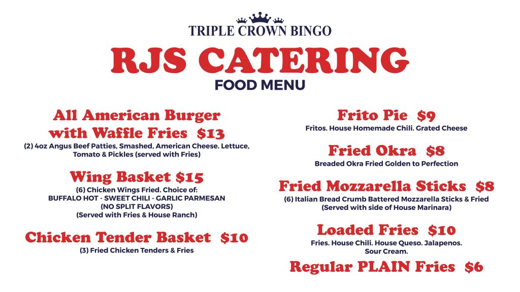 Triple Crown Bingo | Jones Road