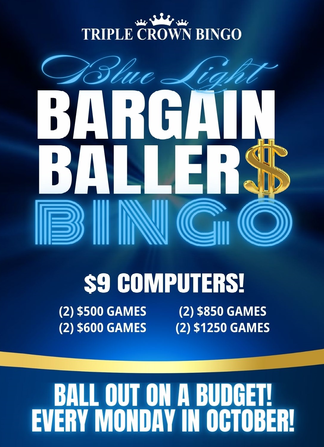 Experience Bingo Thrills at Jones Road | Triple Crown Bingo